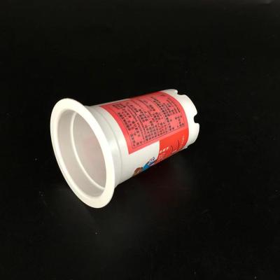 China 140ml de plastic kop van pp voor yoghurt met foliesdeksel Te koop
