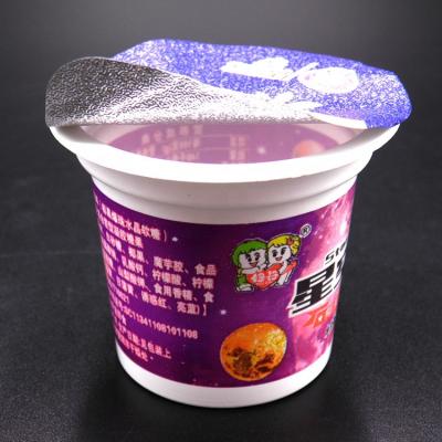 중국 100ml 식품 등급 플라스틱 컵 뚜껑이 있는 플라스틱 요구르트 컵 플라스틱 디저트 컵 판매용