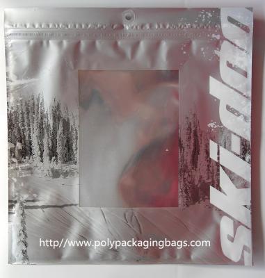 Κίνα Ziplock Metalized ασημένιες σακούλες τσαντών φύλλων αλουμινίου προς πώληση