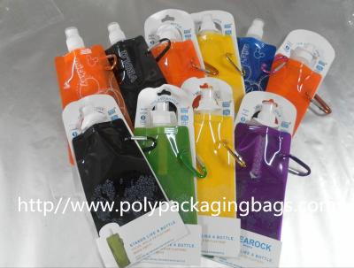 Eco 친절한 BPA는 나르게 쉬운 Foldable 플라스틱 팽창식 물 점프 부대를 해방합니다