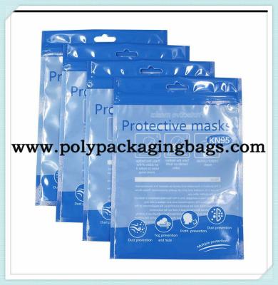 China Gravure feito sob encomenda que imprime sacos Ziplock do plástico KN95 Resealable à venda