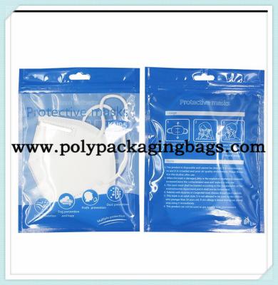 China Gravure feito sob encomenda que imprime sacos Ziplock do plástico KN95 Resealable à venda