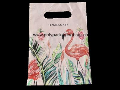 Chine sachet en plastique découpé avec des matrices par 0.08mm de poignée pour des achats à vendre