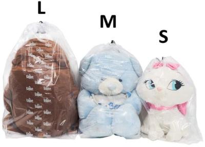 China PET TPCH 0.07mm Plastikzugschnur-Speicher-Taschen für Kleidung zu verkaufen