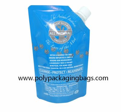 Κίνα Διπλώνοντας τη μόνη στάση τσαντών 500ml ακροφυσίων αναρρόφησης ουσίας προσοχής τρίχας ρίξτε επάνω τις τσάντες σακουλών προς πώληση