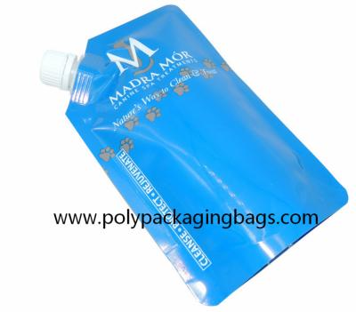 Κίνα Διπλώνοντας τη μόνη στάση τσαντών 500ml ακροφυσίων αναρρόφησης ουσίας προσοχής τρίχας ρίξτε επάνω τις τσάντες σακουλών προς πώληση