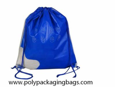 Κίνα 10kgs δύναμη LDPE πλαστικό Drawstring CBE δύο στρώματος σακίδιο πλάτης προς πώληση