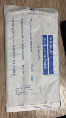 Κίνα Μίας χρήσης Ziplock διάλυσης σακούλα αποστείρωσης εγγράφου αυτοκόλλητη προς πώληση