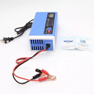 China 12V 24V 10A Intelligent Car Battery Charger AGM Lead Acid Gel for sale