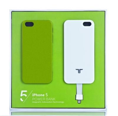 Cina La Banca portatile magnetica bianca di potere per il iPhone 5 in vendita