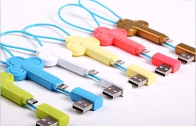 Китай Retractable длинний кабель заряжателя USB для ежевики, голубой/белизна/желтый цвет продается