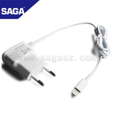 中国 iphone 6/5s/5 FCC のセリウム、ROHS のための 8pin 旅行充電器 販売のため