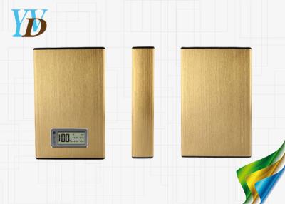 中国 LED の照明アルミニウム正方形 10400mAh 金移動式二重 USB 力銀行 販売のため