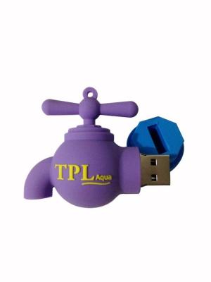 Cina chiavetta USB su ordinazione del PVC del rubinetto di acqua in vendita