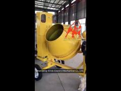 350L Diesel Portable Concrete Mixer Machine 14M³/H