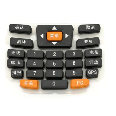 Cina Pulsante interfono di precisione Tastiera in silicone personalizzata Stampaggio in silicone in vendita