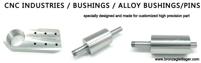 CNC Pins Sleeve Bushing Custom Forging Turning 42CrMo Steel Connection