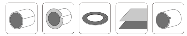 bushing type flange size thrust washer