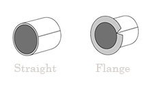 Structural selection of self - lubricating bearings