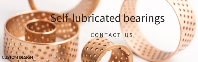 self-lubricated bearings bronze bushings