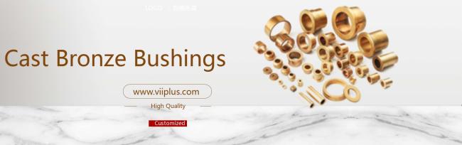 Oilless Bronze Groove Self Lubricating Bushing