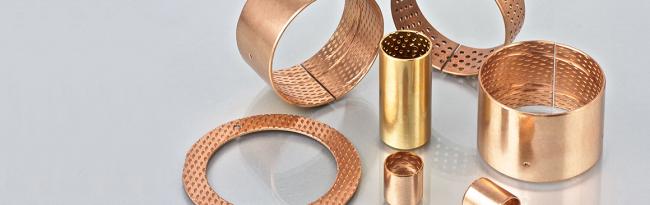 wrapped bronze bearing