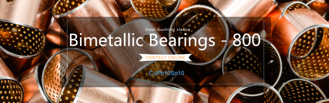 Bimetal bushes king pin engine bushing sliding oiles composite bearing for Diesel engines
