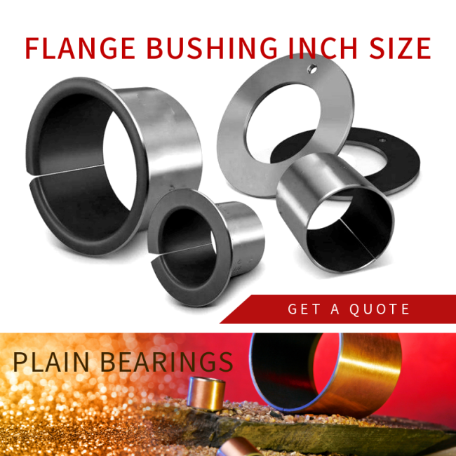 DU flanged bushing - inch Size