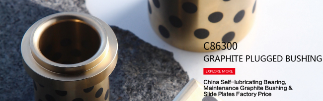 C86300 graphite plugged bushings