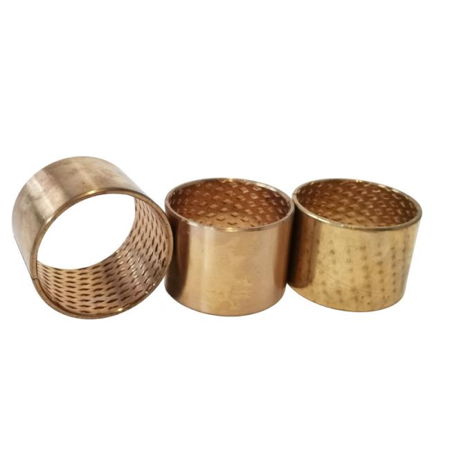 CuSn8 CuSn6 Metric Flange Bronze Bushing Self lubricating