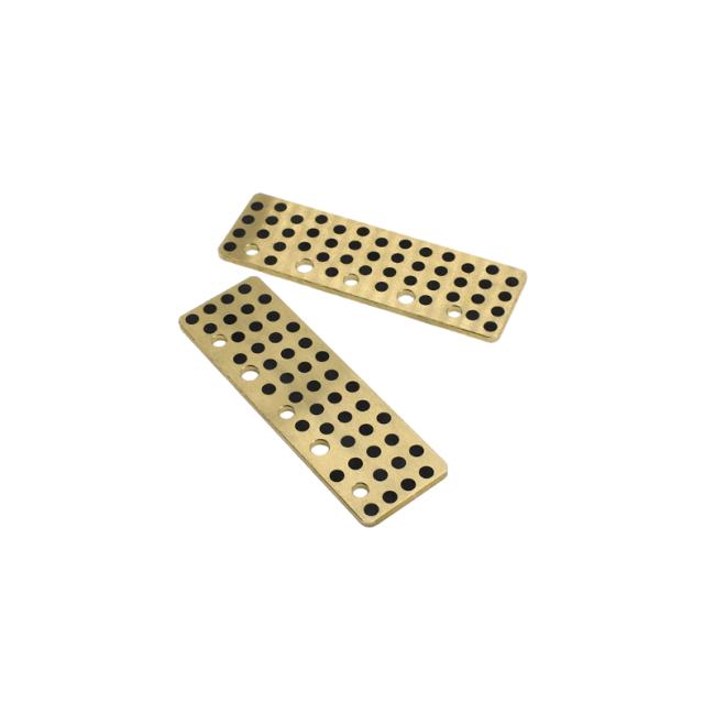 Precision-machined C86300 bronze plate for wear and corrosion resistance