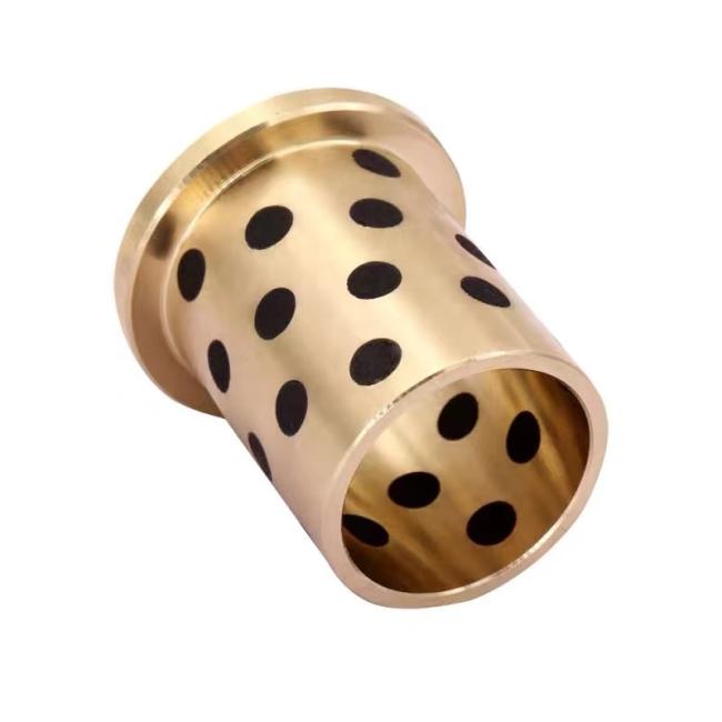 High Load Capacity Graphite Plugged Bushings with Good Dry-Running Performance