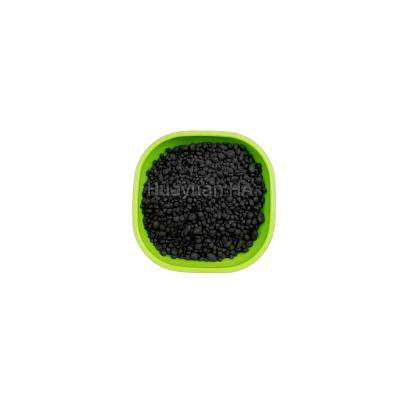 China Black Granular Magnesium Humate Organic Fertilizer Granules For Effective Enzyme Activation for sale