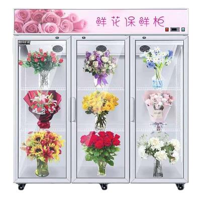Cina Single-temperature Factory Custom Keeping Cooler Flower Shop Showcase Display Cooler in vendita