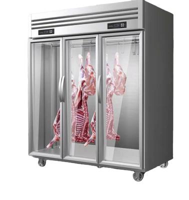 Cina Custom Single-Temp Supermarket Grocers Use Fresh Meat Commercial Lambs For Hanging Displays Of Meat Crate in vendita