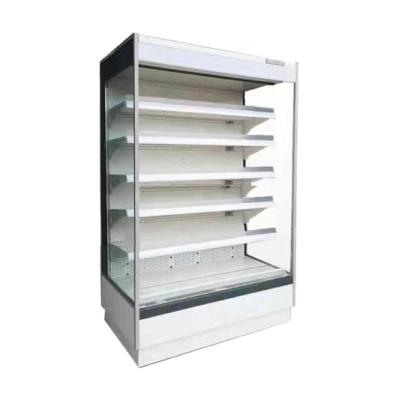 Cina JINBAODIAN 110V/220V R404a Single-temperature Single-temperature Factory Custom Multi-layer Upright Fruit And Vegetable Refrigerator Display Cooler Open Ventilation System in vendita