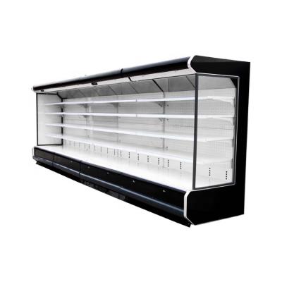 Cina Custom Supermarket Single-temperature Multi Deck Meat Display Open Chiller Refrigerator For Fruit in vendita