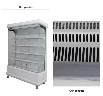 Cina Single-temperature Multi-deck Custom Open Commercial Display Refrigerator Chiller Showcase in vendita