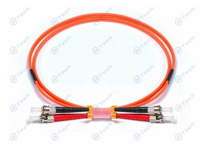 Cina St al bene durevole di fibra ottica di perdita di inserzione del cavo 0.35dB del cavo di toppa del duplex della st LSZH in vendita