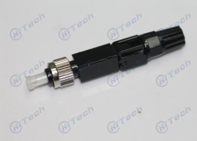 Cina Connettori neri della fibra di singolo modo, connettore della fibra di FTTH FC nessun danno meccanico in vendita