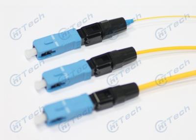 Cina Colore blu degli alti connettori a fibra ottica accurati per la rete di FTTH/FTTB/FTTX in vendita