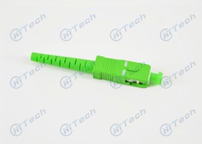 Cina ≥ a fibra ottica 50db di perdita di Reture dei connettori dello Sc APC per la telecomunicazione/FTTH in vendita
