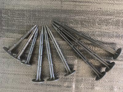 Cina Pioli orticoli del metallo del giardino della piantatrice, erbaccia Mat Pegs di 10cm 20cm in vendita