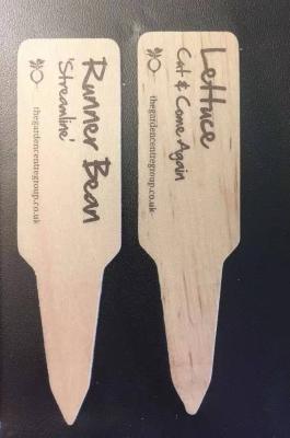 Cina FPS ha stampato le etichette del giardino per le piante, indicatori di legno del giardino dello SGS ECO in vendita