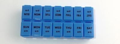 China Safely pop-up 7case pill organizer, 7 day a week cool detachable drugs box with 4 case each day, Mini cute compact pocke for sale