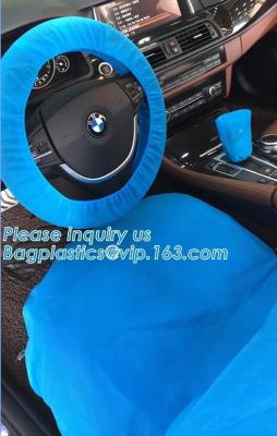 China Quality Universal Size Non Woven Steering Wheel Cover, car steering wheel cover, non woven steering wheel cover, Dustpro for sale