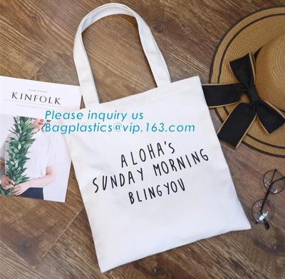 China custom printed cheap natural canvas tote bag,Customize print reusable eco friendly cotton canvas tote bag bagease pack for sale