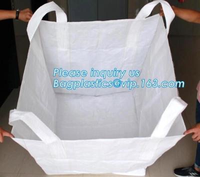China 1 tonne bulk bags PP woven big bags for firewood, plastic FIBC container,Durable plastic PP woven FIBC big jumbo bag for for sale