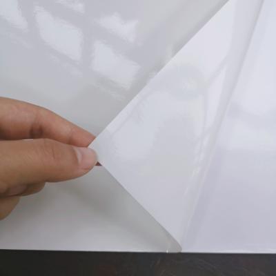 China Lege Voor het drukken geschikte Statisch klampt zich Filmmateriaal voor Glazen venster vast Te koop
