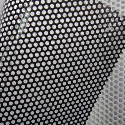 China Één Film van het de Visie Voor het drukken geschikte Venster van Manierinkjet Zelfklevende Vinyl Openlucht Te koop